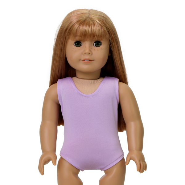 Lavender Gymnastics / Dance Leotard 18" Doll Clothes for Ameri...