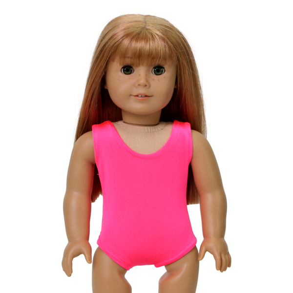 Hot Pink Gymnastics / Dance Leotard 18" Doll Clothes for Ameri...
